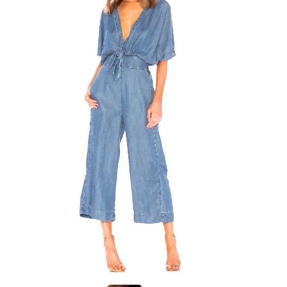 Splendid | Pants & Jumpsuits | Splendid Denim Jumpsuit Small Tts ...